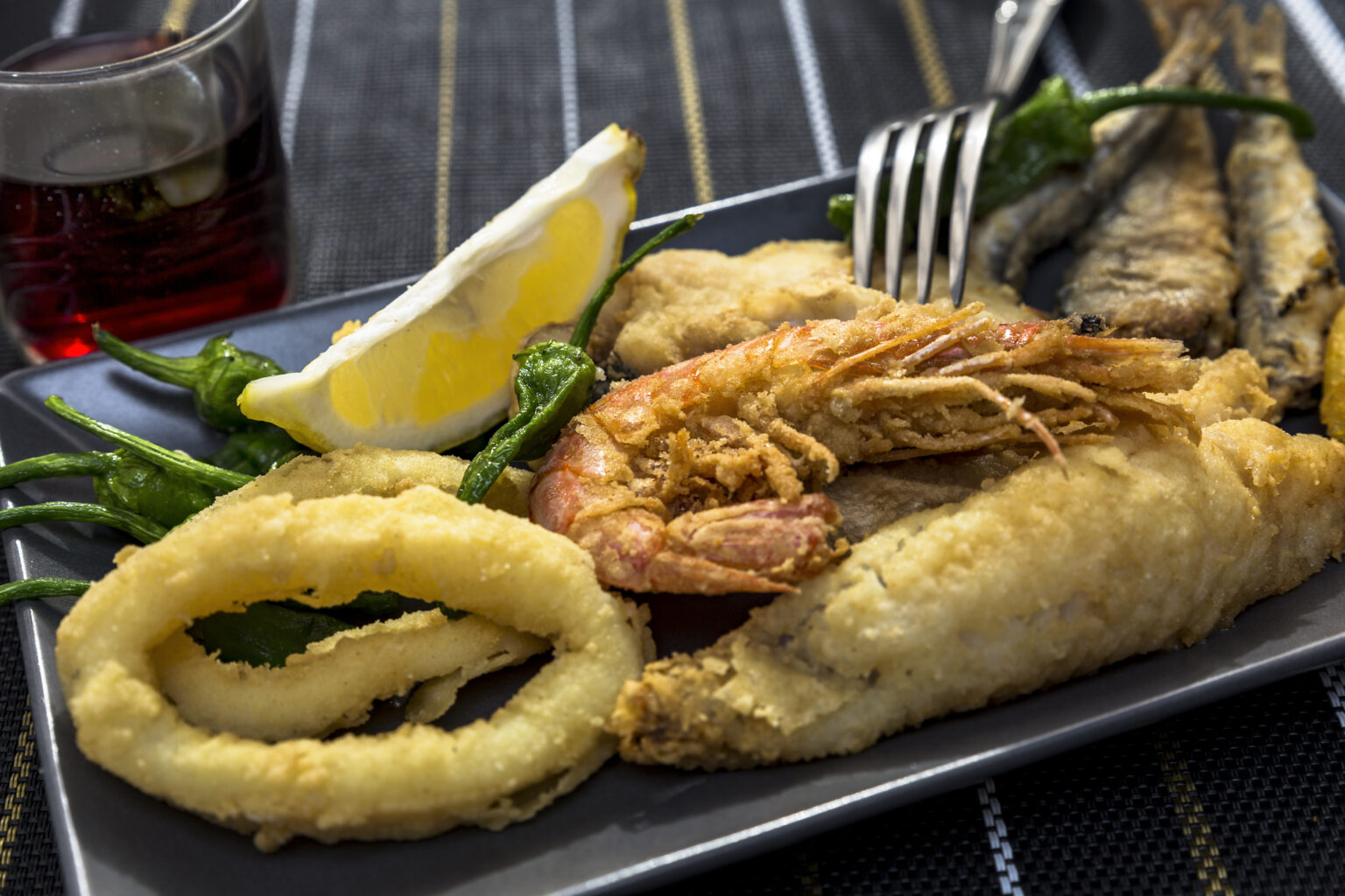 Fritura malagueña - Academia Gastronómica de Málaga